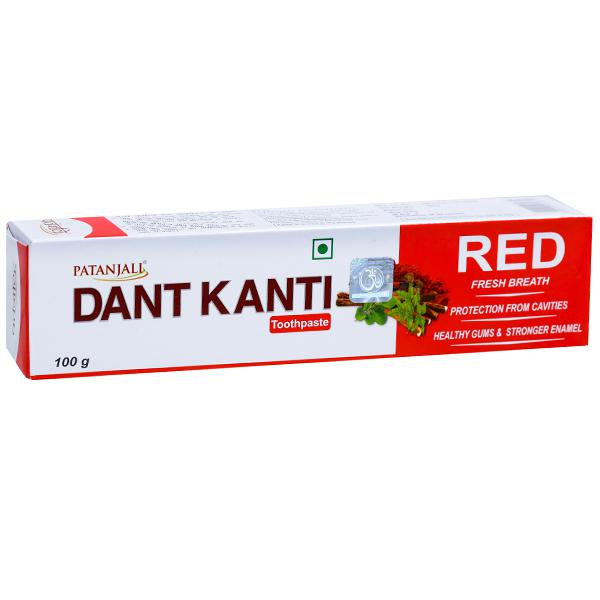 Buy Patanjali Dant Kanti Red Tooth Paste 100 g in Wholesale Price ...