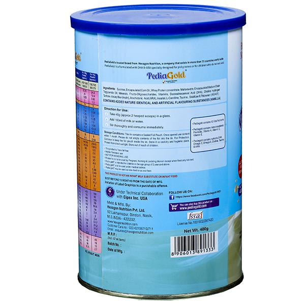 Buy Pedia Gold Vanilla Powder 400 g in Wholesale Price Online | B2B ...