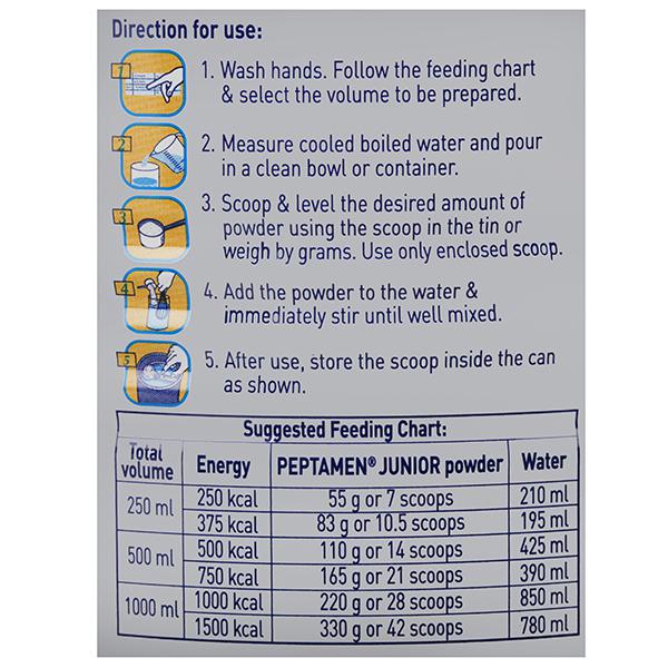 Buy Peptamen Junior Vanilla Powder 400 g in Wholesale Price Online ...