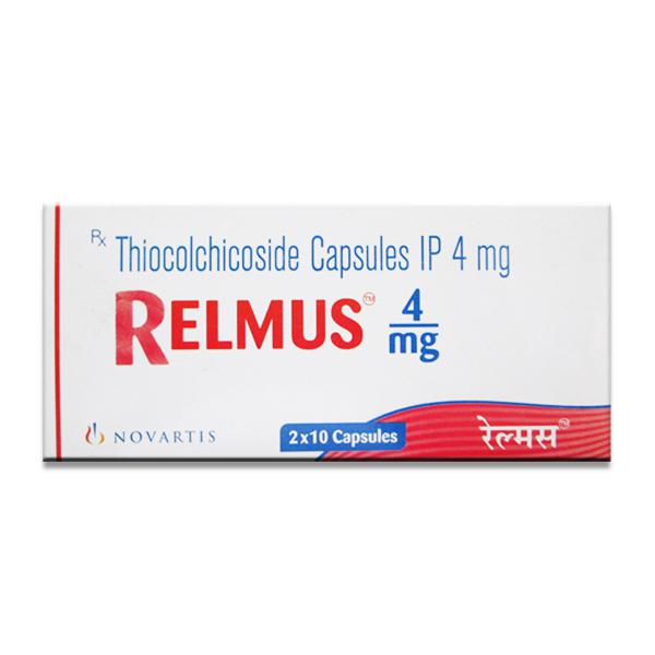 Buy Relmus 4 mg Capsule (10 Cap) in Wholesale Price Online | B2B ...