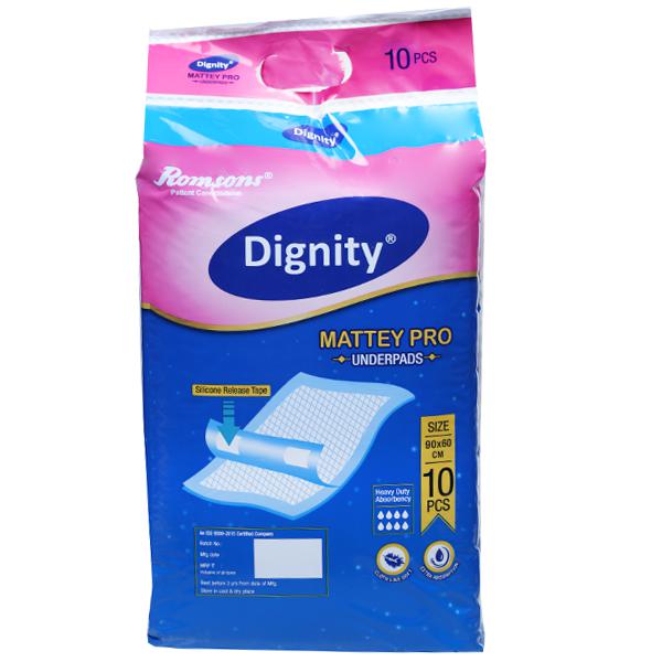Buy Ramsons Dignity Mattey Pro Underpads 90 cm x 60 cm Pack Of 10 in ...