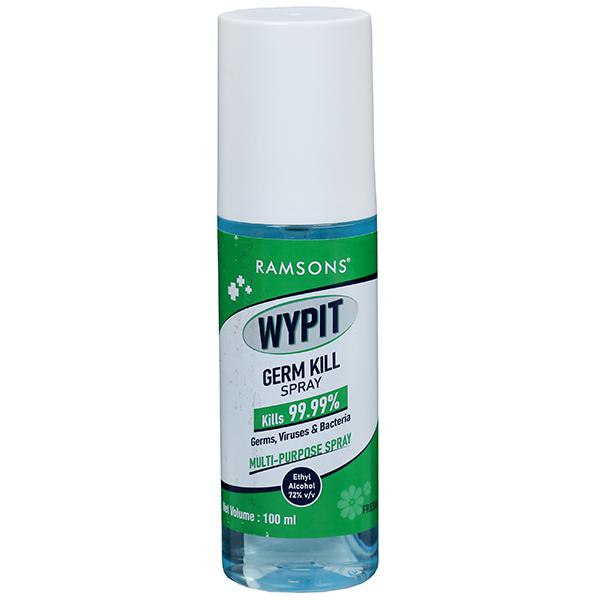 Buy Ramsons Wypit Germ Kill Multi-Purpose Spray Fresh 100 ml in ...