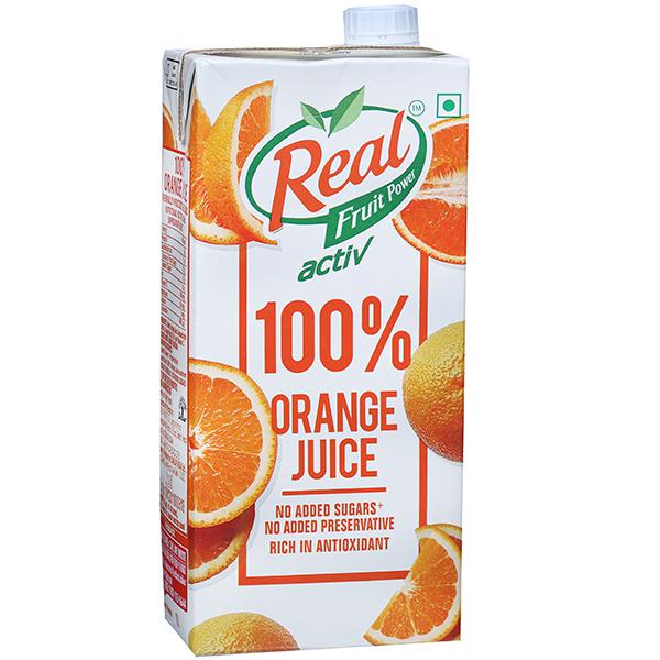 Real Fruit Power Activ Orange Juice 1 L— Wholesale Bulk | RetailerShakti