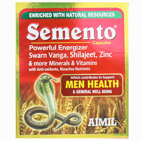 Semento 20 Capsules— Wholesale Bulk | RetailerShakti
