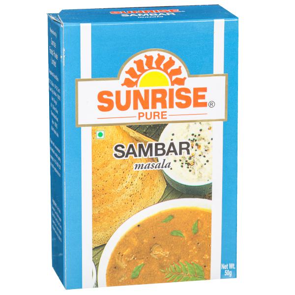 Sunrise Pure Sambar Masala 50 g— Wholesale Bulk | RetailerShakti