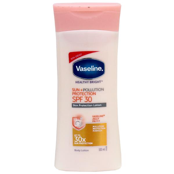 Buy Vaseline Healthy Bright Sun + Pollution Protection Spf 30 Lotion ...