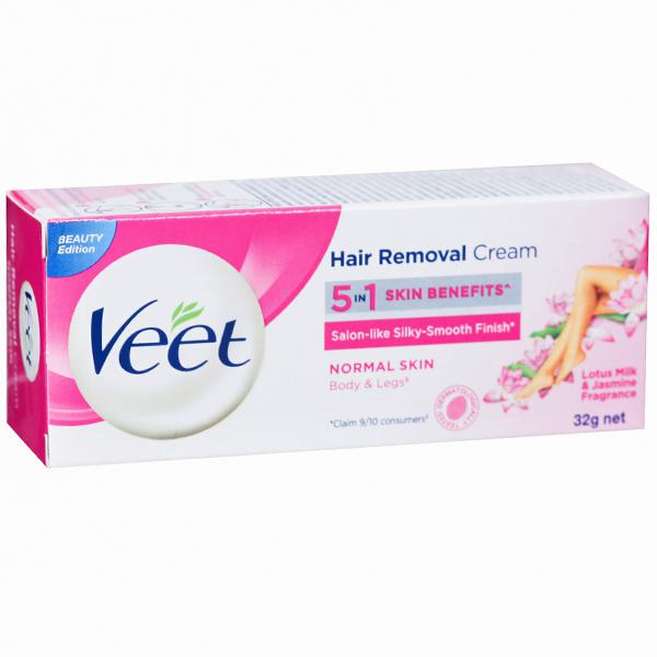 Veet Normal Skin Lotus Milk & Jasmine Hair Removal 32 g— Wholesale Bulk ...