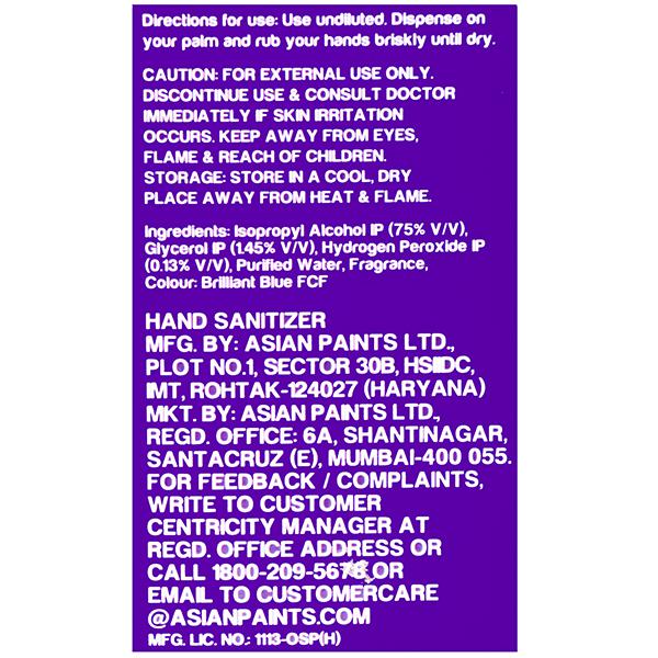 Buy Viroprotek + Advanced (Alcohol 75%) Hand Sanitizer & Disinfectant 5 ...