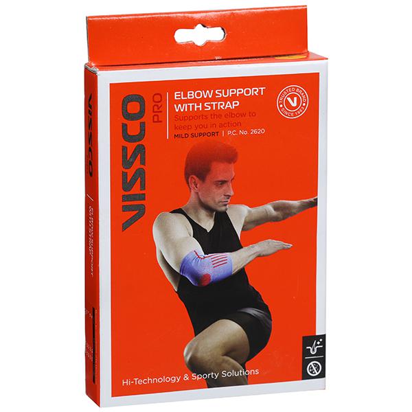 Vissco Pro Elbow Support With Strap Mild Support S— Wholesale Bulk ...