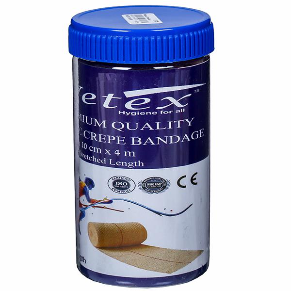 Buy Wetex Premium Quality Elastic Crepe Bandage 10 cm x 4 m in ...