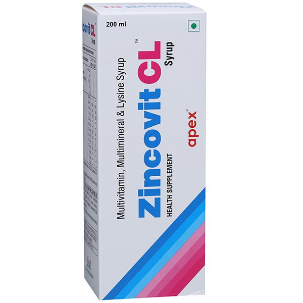 Wholesale Zincovit CL Syrup 200 ml Online | Retailer Shakti