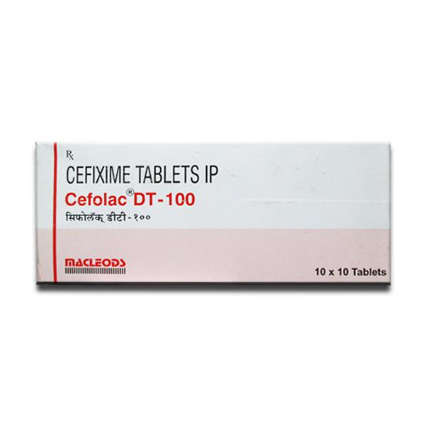 Buy Cefolac DT 100 mg Tablet (10 Tab) in Wholesale Price Online | B2B ...