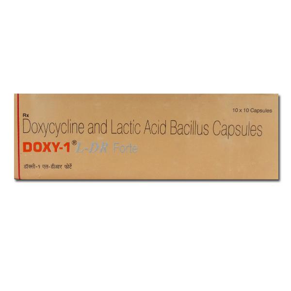 Wholesale Doxy-1 L DR Forte Capsule (10 Cap) Online | Retailer Shakti