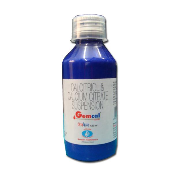 Wholesale Gemcal Suspension 120 ml Online | Retailer Shakti