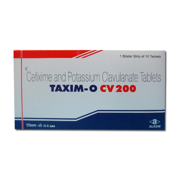 Taxim O CV 200 mg Tablet (10 Tab) Wholesale Price for Pharmacies ...