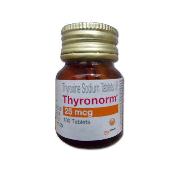 Thyronorm 25 mcg Tablet (100 Tab) Wholesale Price for Pharmacies ...